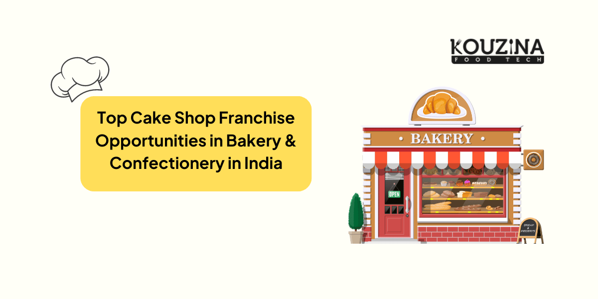 Top Cake Shop Franchise Opportunities In Bakery & Confectionery In India